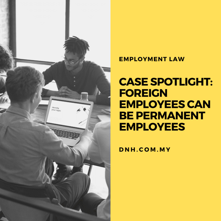 Case Spotlight: Foreign Employees can be Permanent Employees | Donovan & Ho